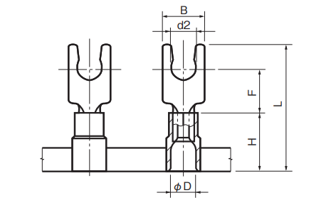 Insulated Chain Terminals (ICT) - Locking Spades | Insulated Chain ...