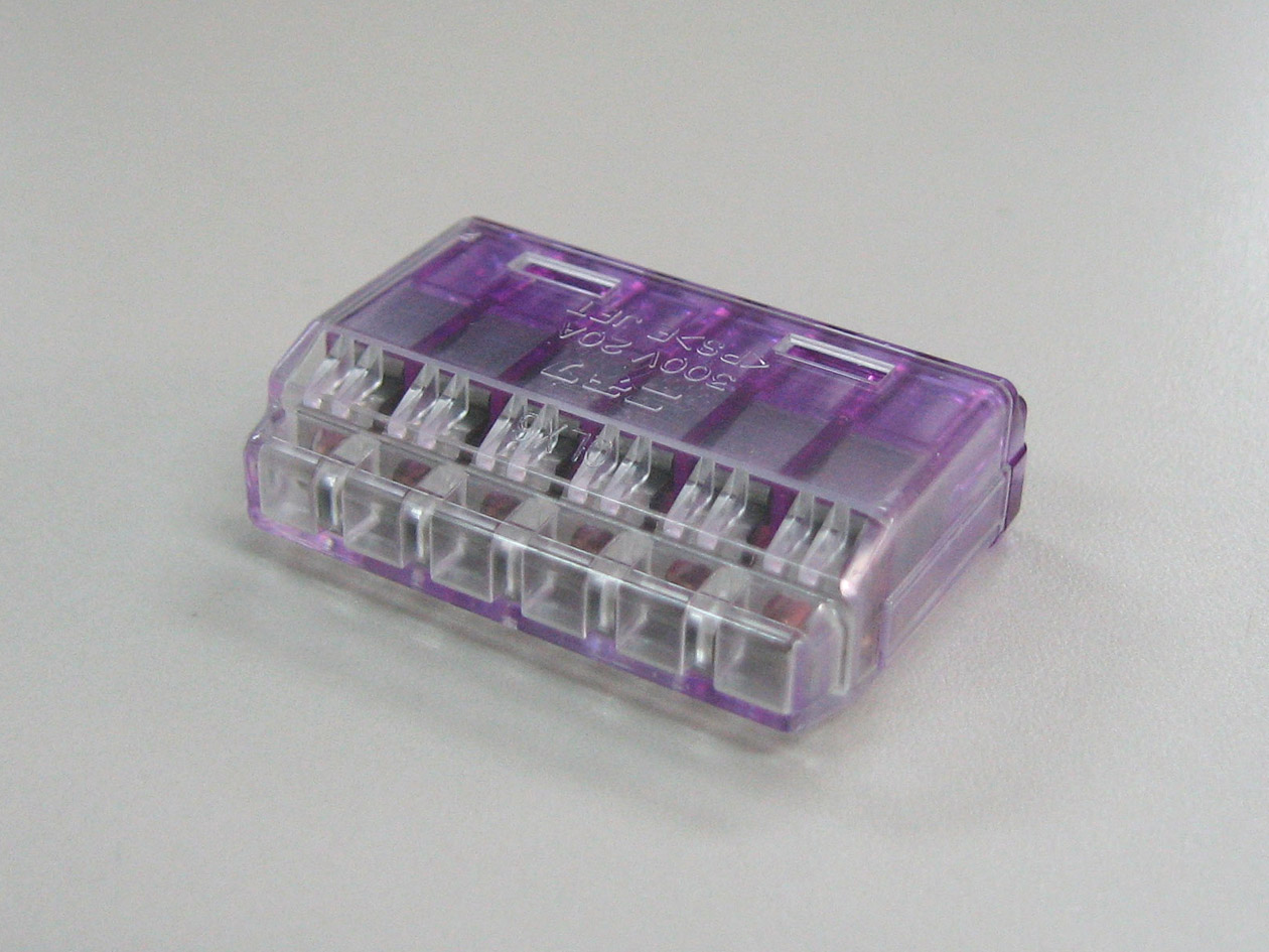 Push-In Wire Connector, 6-pole | Push-In Wire Connector, 6-pole
